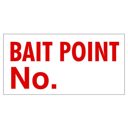 Bait Point Sign | agridirect.ie