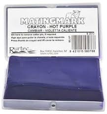 Matingmark Ram Crayon Purple | agridirect.co.uk